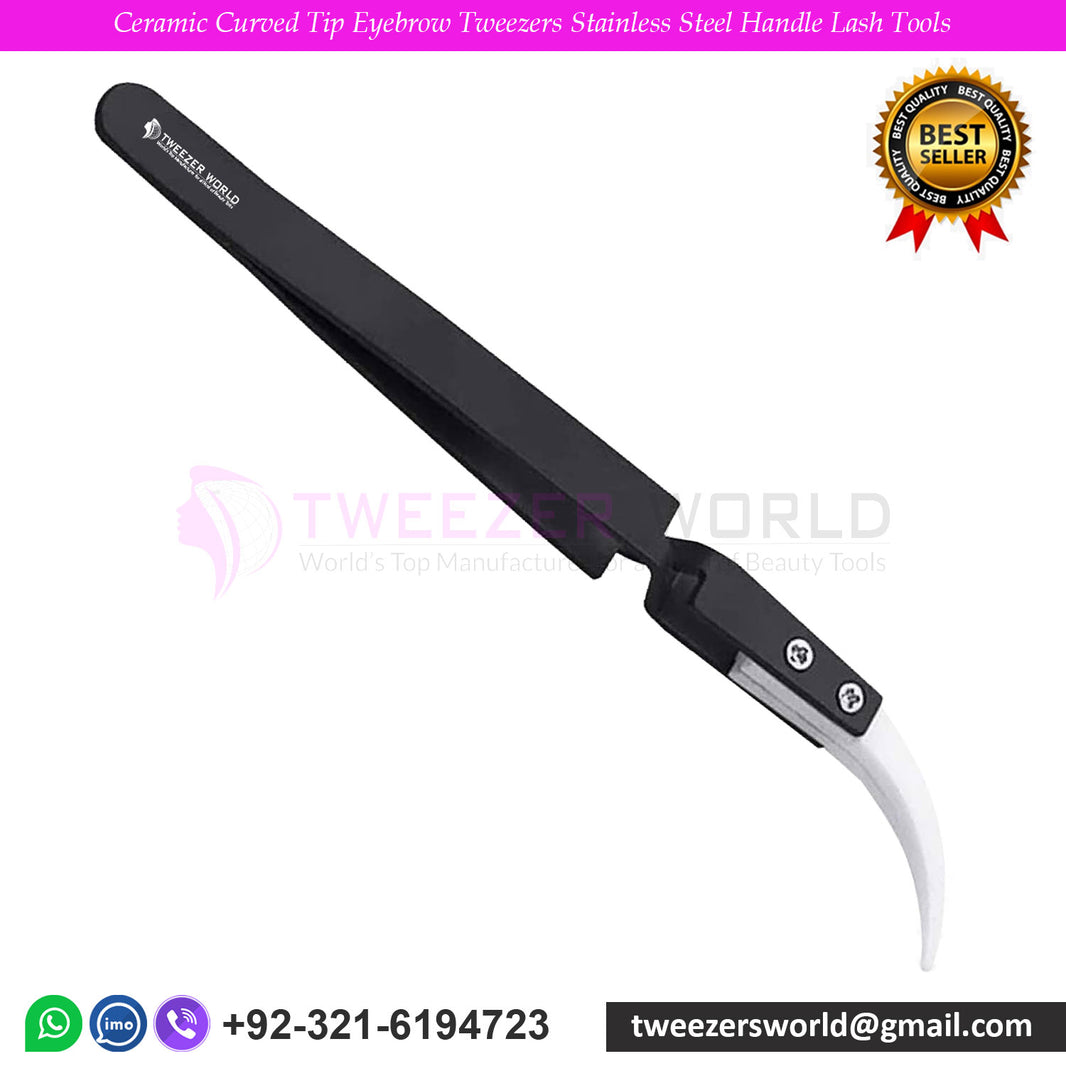 Ceramic Tweezers Tip- Precision & Durability for Safe Handling
